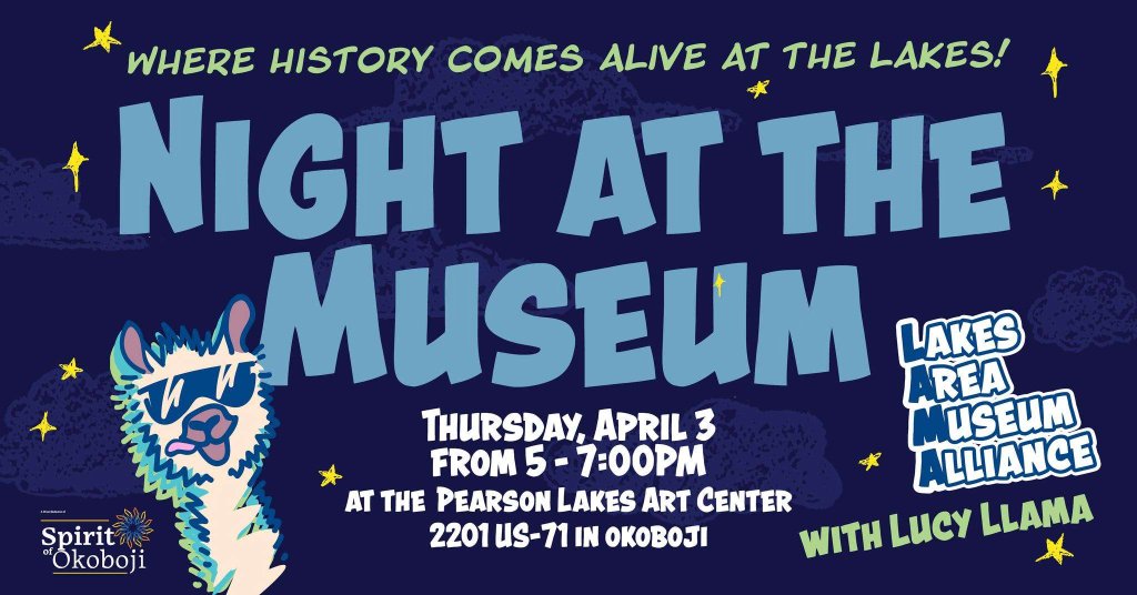 LAMA Night at the Museum | Vacation Okoboji